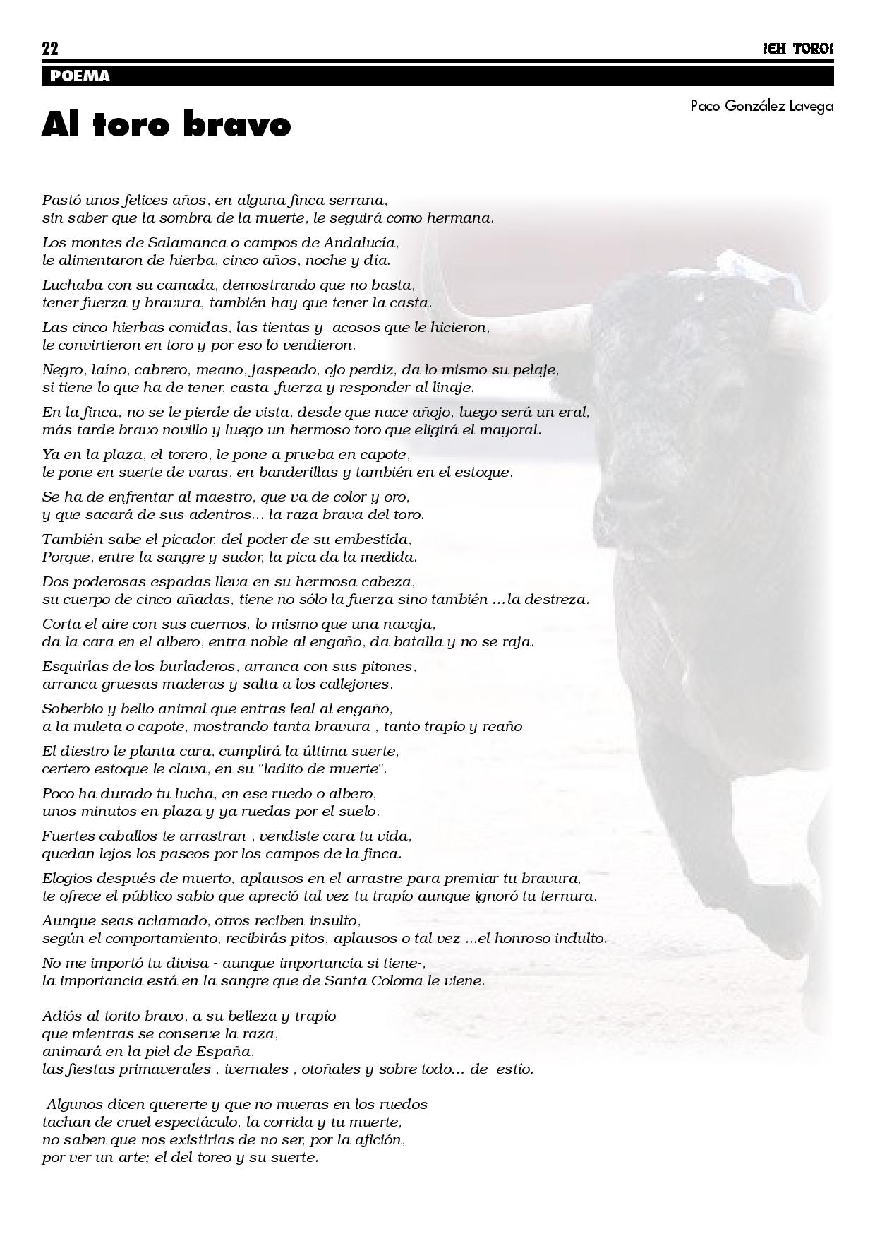 Revista Eh Toro! nº 66 – Los Sabios del Toreo