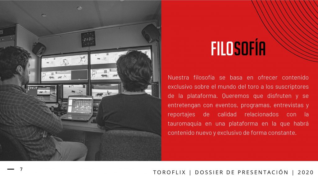 Dossier de presentación Toroflix – Para + info haz clic👆 🇪🇸 – Los ...
