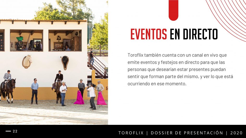 Dossier de presentación Toroflix – Para + info haz clic👆 🇪🇸 – Los ...