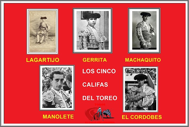 Los Cinco Califas del Toreo. PRIMER CALIFA – Para + info haz clic👆 🇪🇸 ...